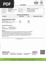 Micral Test: Microalbuminuria Insights | PDF