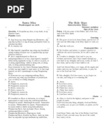 Guide For Commentators (Filipino Mass) | PDF