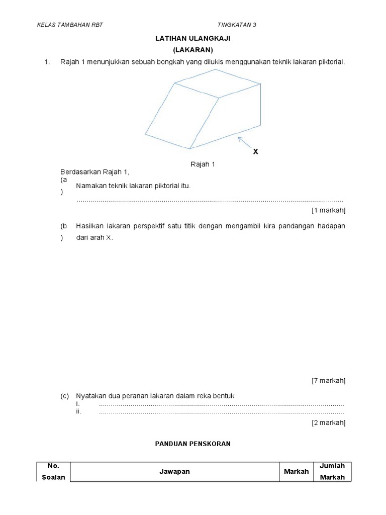Lakaran (Mengaplikasi) 1 | PDF