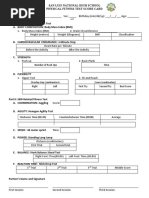 PPFT Form | PDF | Body Mass Index | Sports