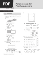 Latihan Matematik Bab 2 Tingkatan 2 | PDF