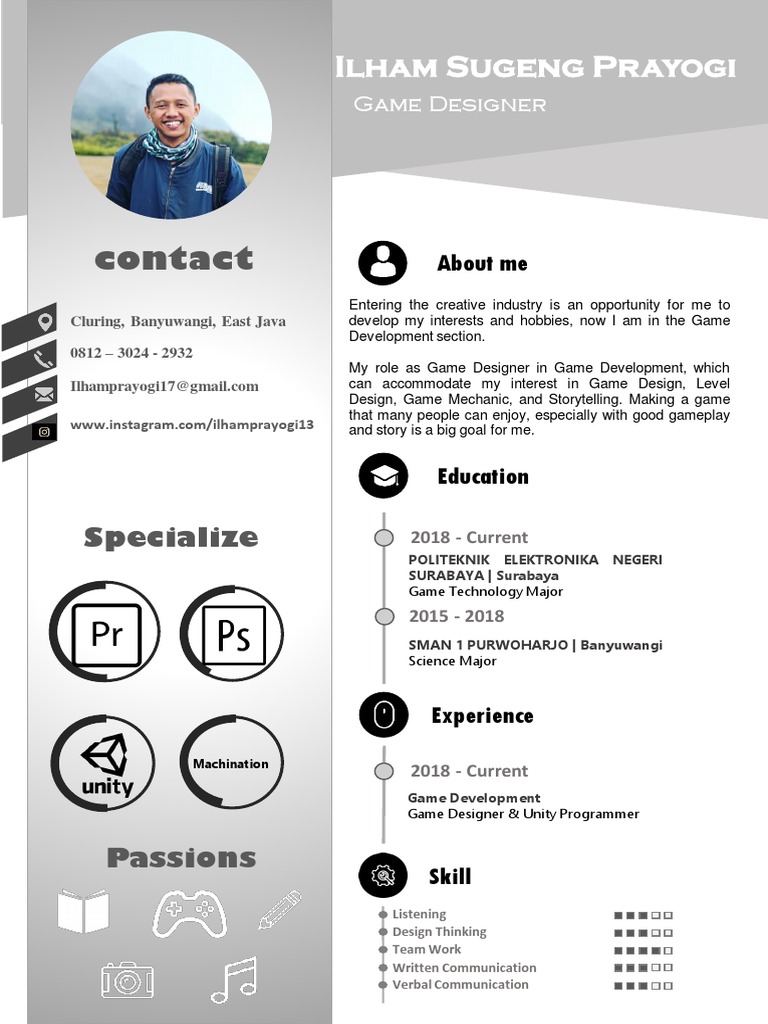 Resume - Ilham Sugeng Prayogi | PDF
