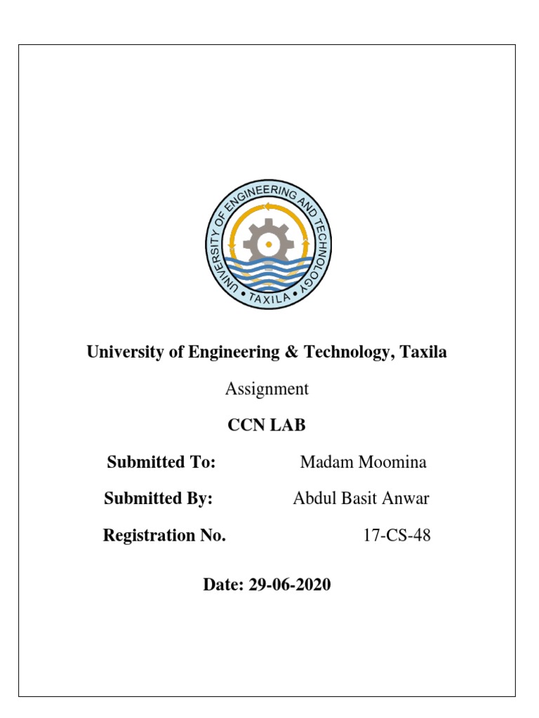 CCN Lab Assignment | PDF