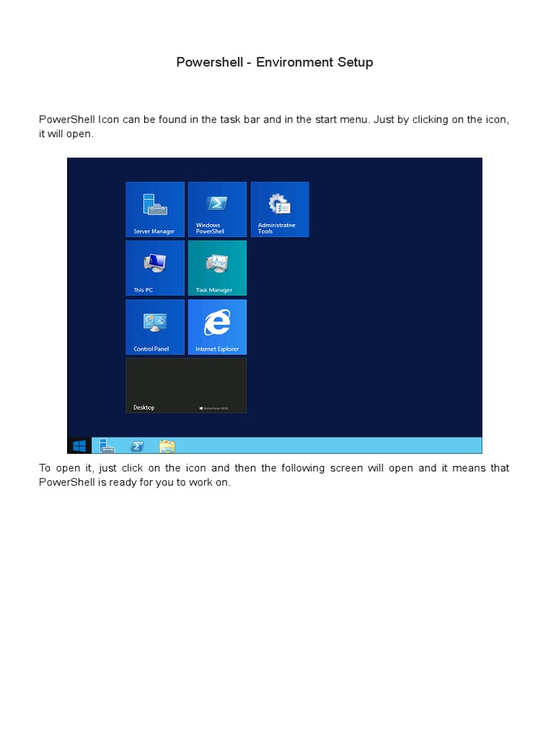 Powershell - Environment Setup - Tutorialspoint 3 PDF | Download Free PDF | Scripting Language ...
