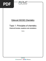AQA GCSE Quantitative Chemistry Equations | PDF