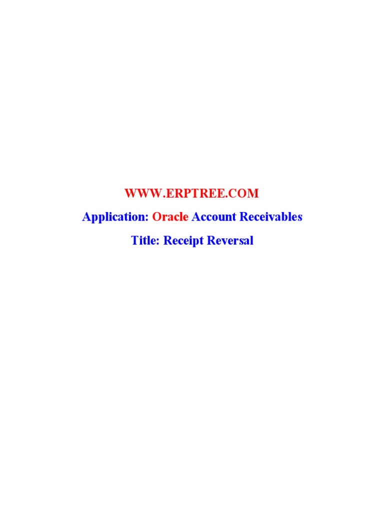 Erp Debit Memo Reversal | PDF