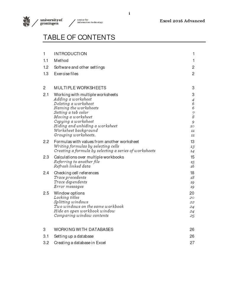 Excel Advance | PDF | Microsoft Excel | Worksheet
