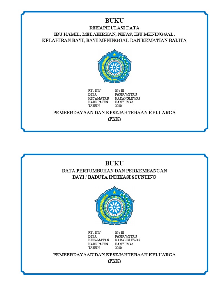 Cover Buku Admin Rt Pdf