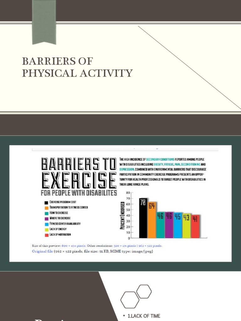 Overcoming Barriers to Physical Activity | PDF | Aerobic Exercise ...
