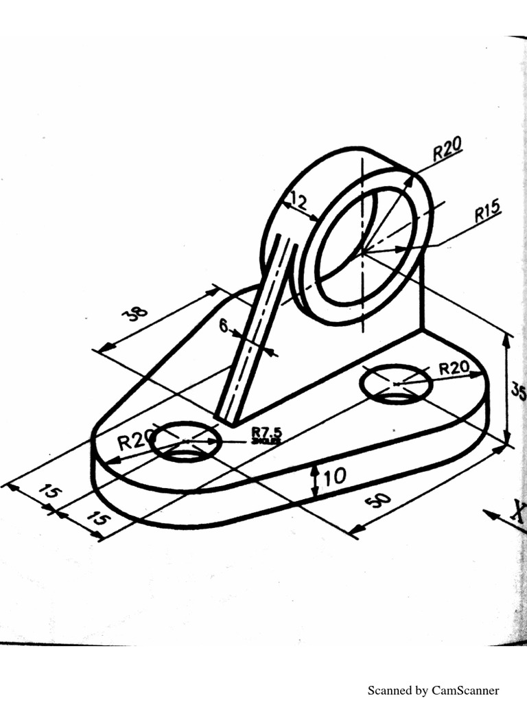 Orthographic Projection | PDF