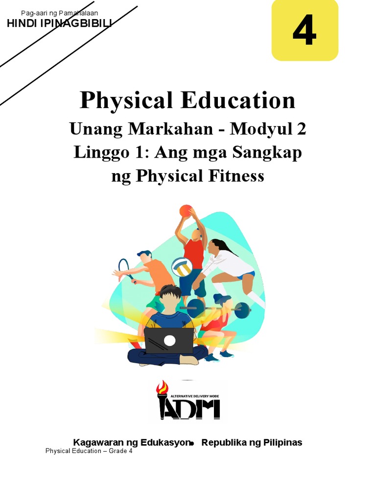 PE4 - q1 - Mod2 - Ang Mga Sangkap Nga Physical Fitness - v3 Final | PDF
