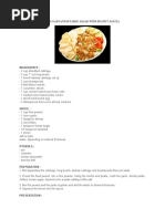 Procedure Text | PDF | Mango | Soft Drink