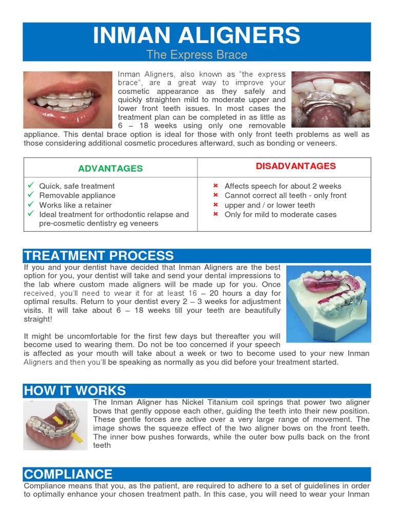 Inman Aligners 781 | PDF | Dentistry | Mouth