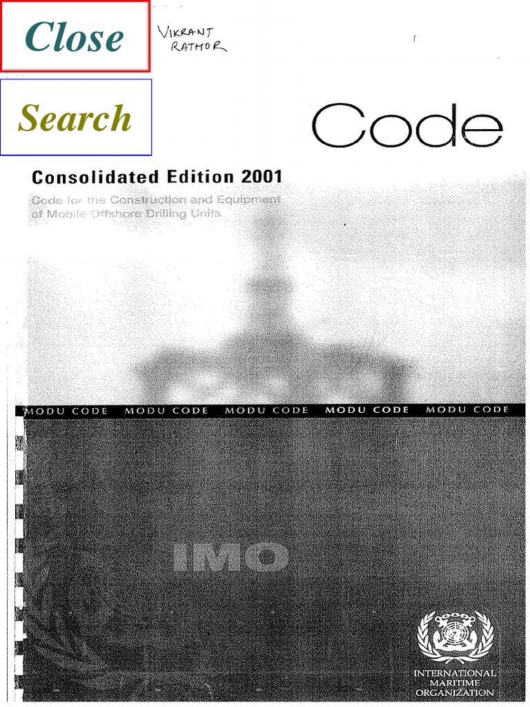 Modu Code | PDF | Boiler | Safety