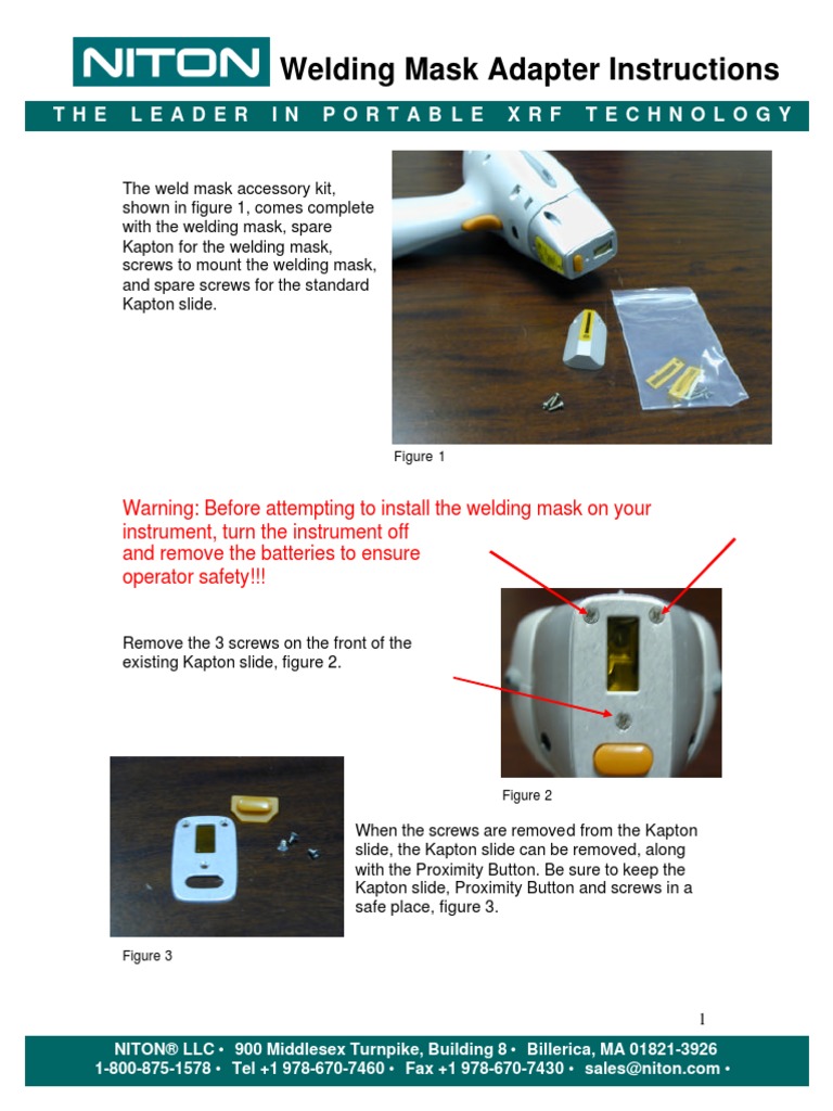 Welding Mask Instructions | PDF | Computing And Information Technology