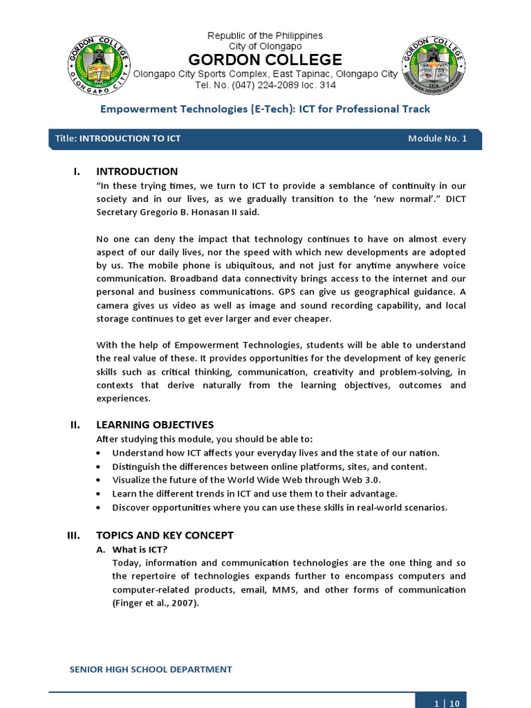 E Tech Module 1 | PDF | Semantic Web | World Wide Web