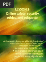 Lesson-2 EMPOWERMENT TECHNOLOGY | PDF | Malware | Internet