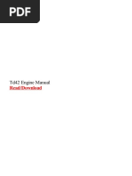 Nissan Td42 Engine | PDF | Cylinder (Engine) | Piston