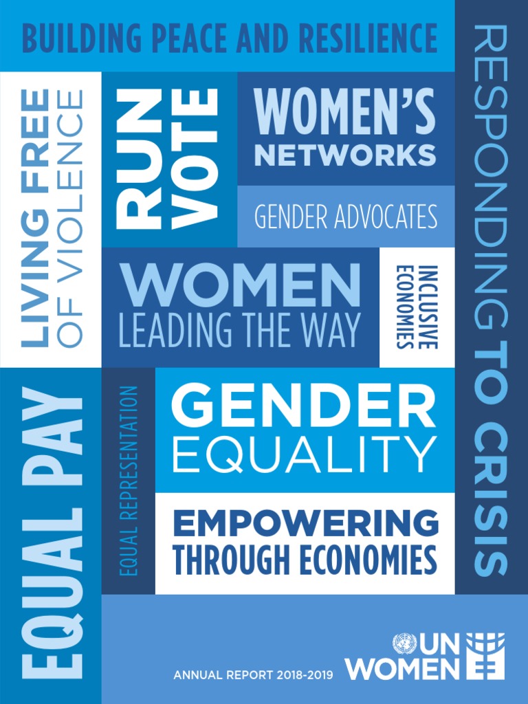 UN Women Report 2019 | PDF | Gender Equality | Gender Studies