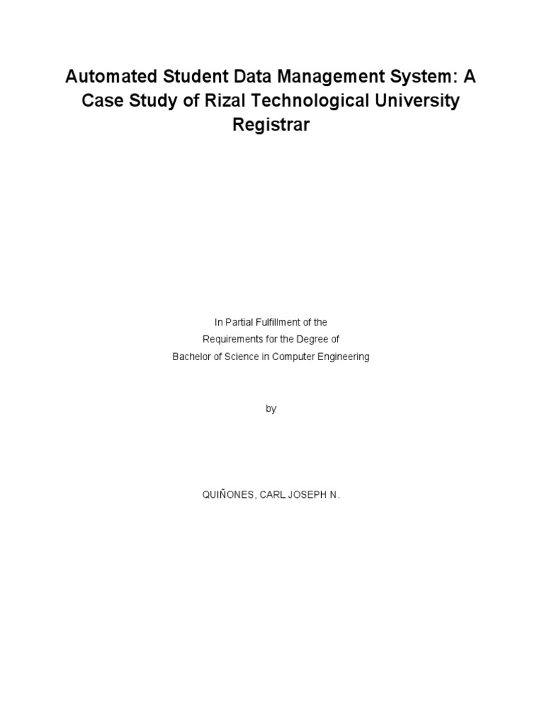 Data Base Case Study | Download Free PDF | Databases | Computer Programming