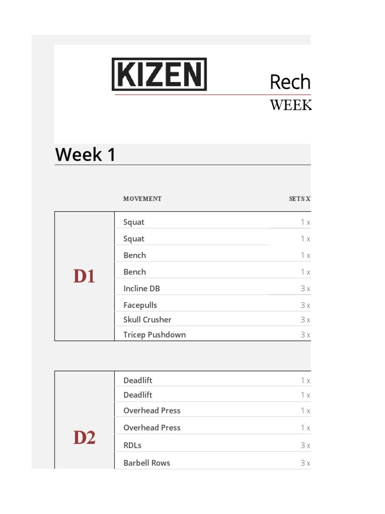 Recharge Program | Download Free PDF | Games Of Physical Skill | Hobbies