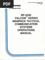 L3harris RF 7850m HH Multiband Networking Handheld Radio Datasheet Cs Tcom | PDF | Radio ...