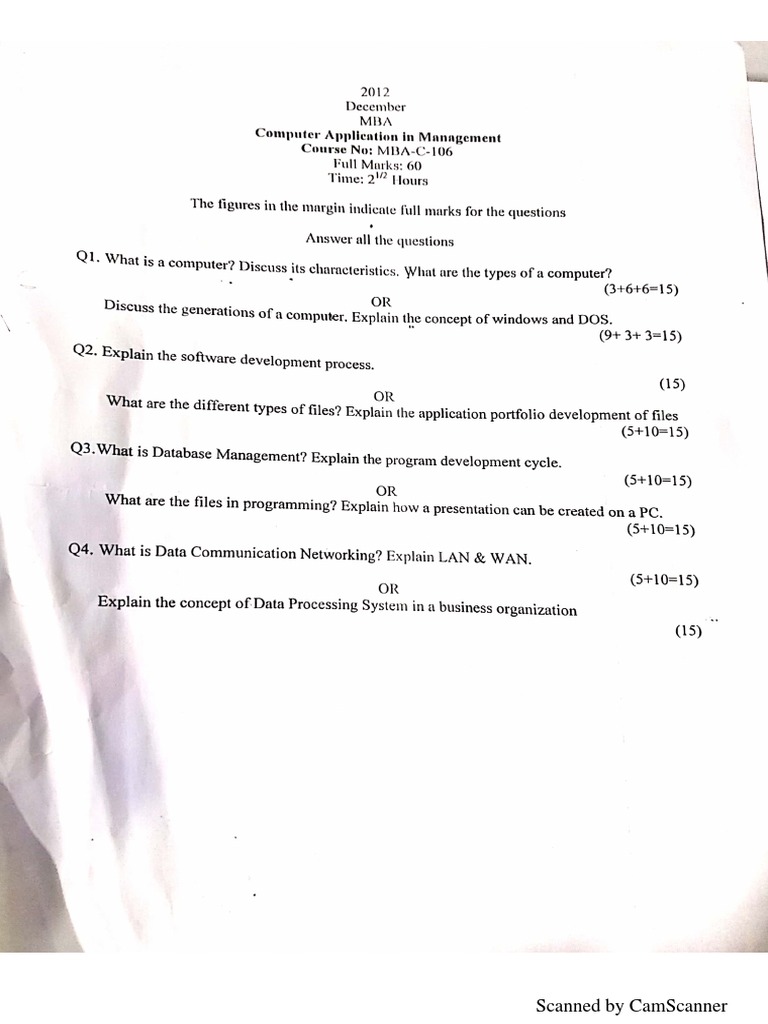 Computer Papers | PDF