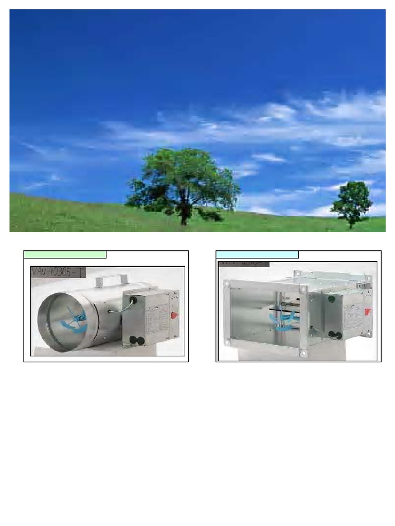 Vav Catalog PDF | PDF | Duct (Flow) | Components