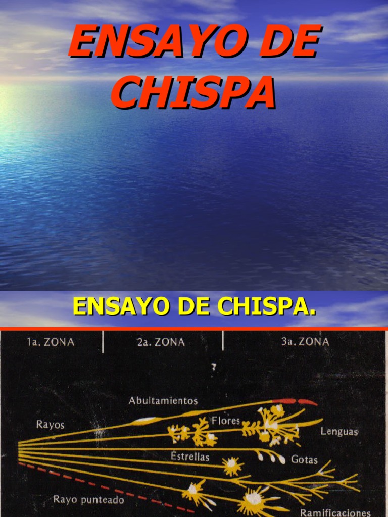 Ensayo de Chispa | PDF