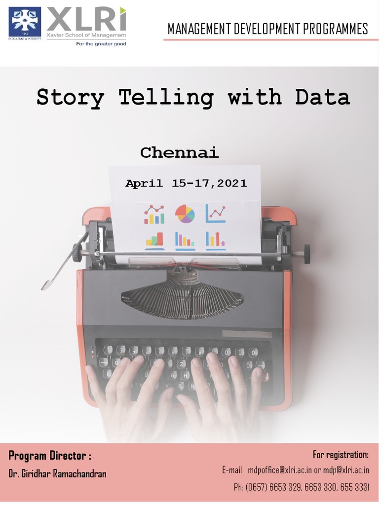 Story Telling With Data Management Programme | PDF | Storytelling ...