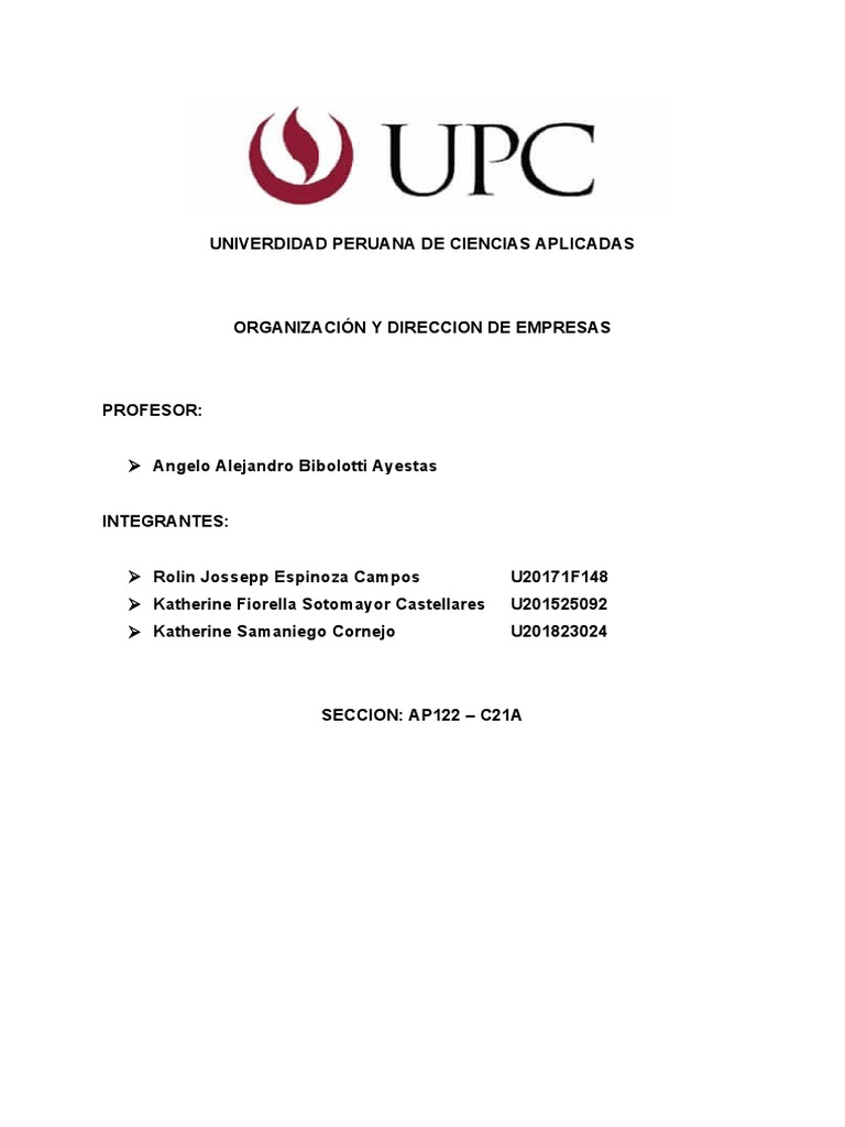 Coca-Cola Peru-Grupo I-M14a-201801a | PDF | Coca Cola | Refresco