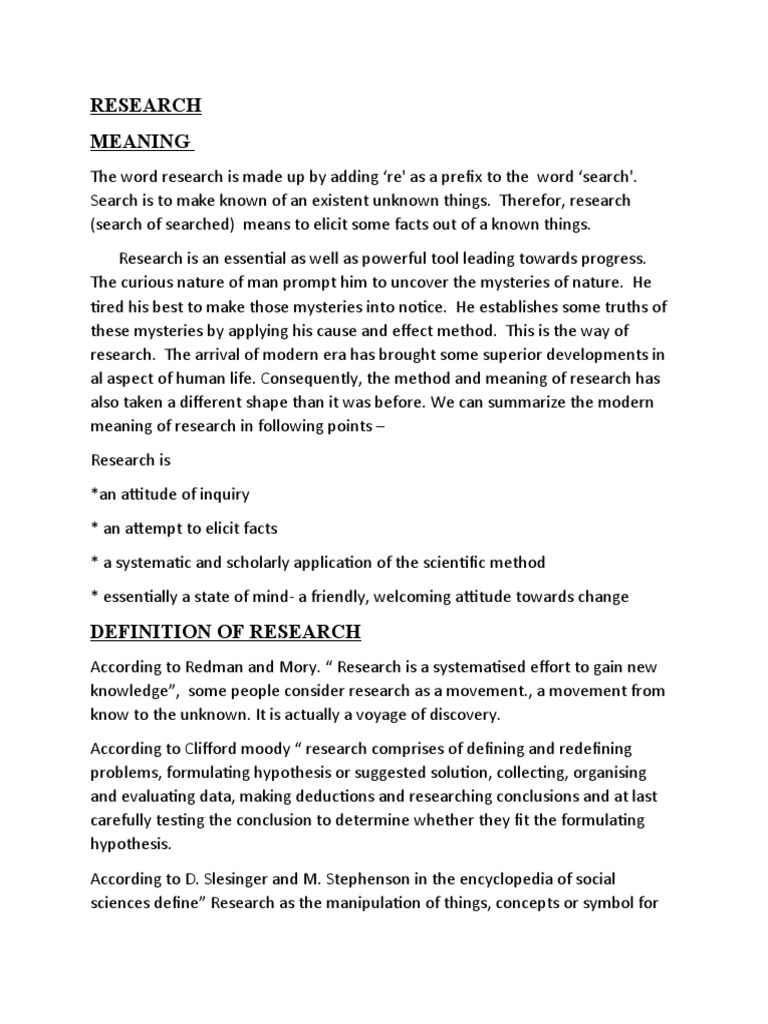 RM Notes | PDF | Validity (Statistics) | Science