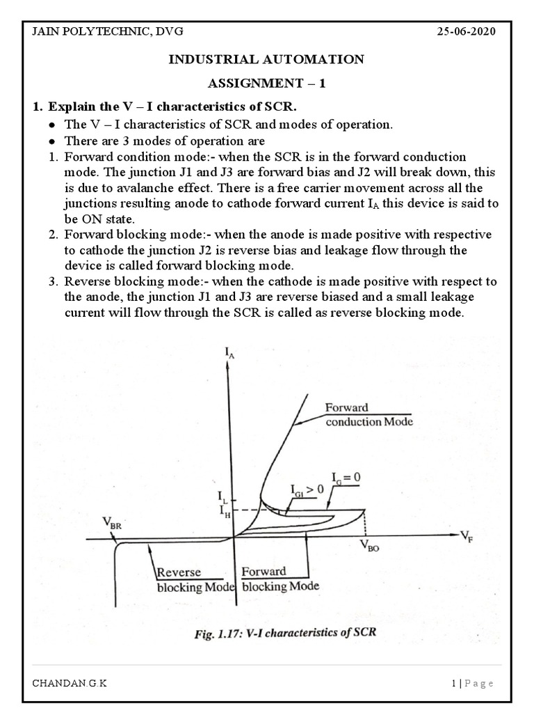 Industrial Automation Assignment | PDF | Rectifier | Electrical Components