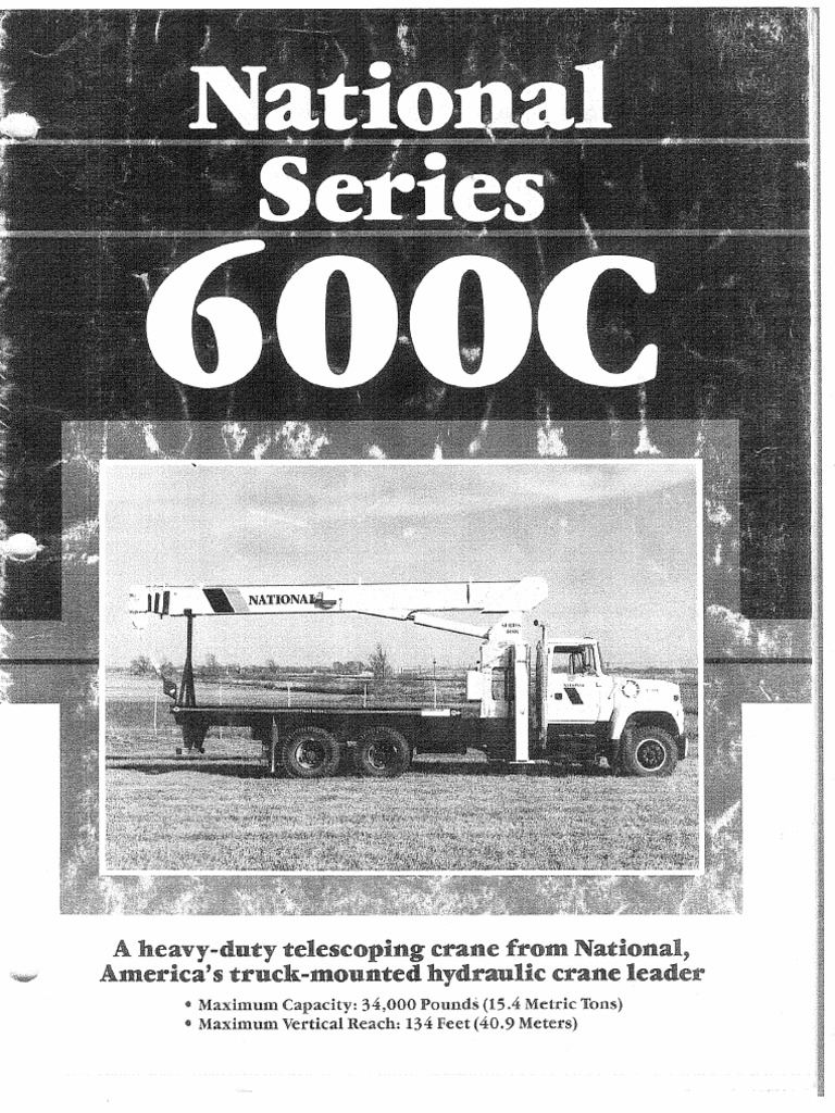 National 600 C | PDF