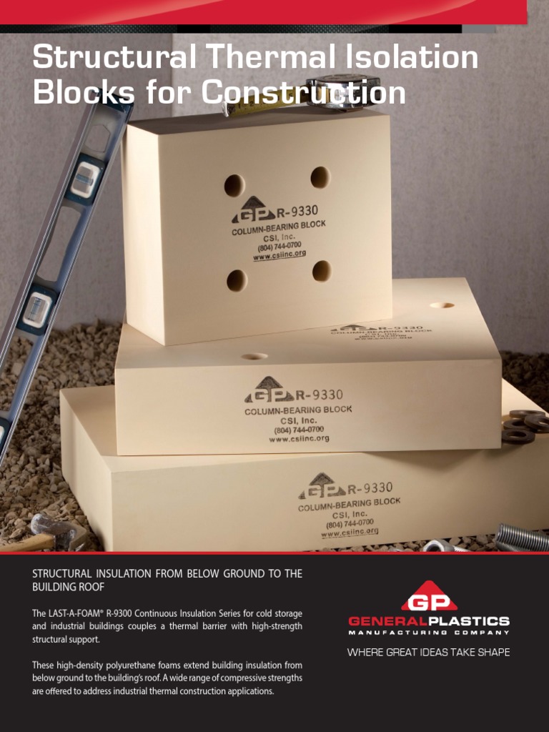 Thermal Block Construction Brochure | PDF | Building Insulation ...