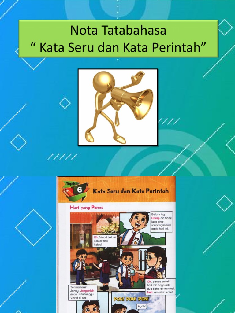 Kata Seru Dan Kata Perintah | PDF
