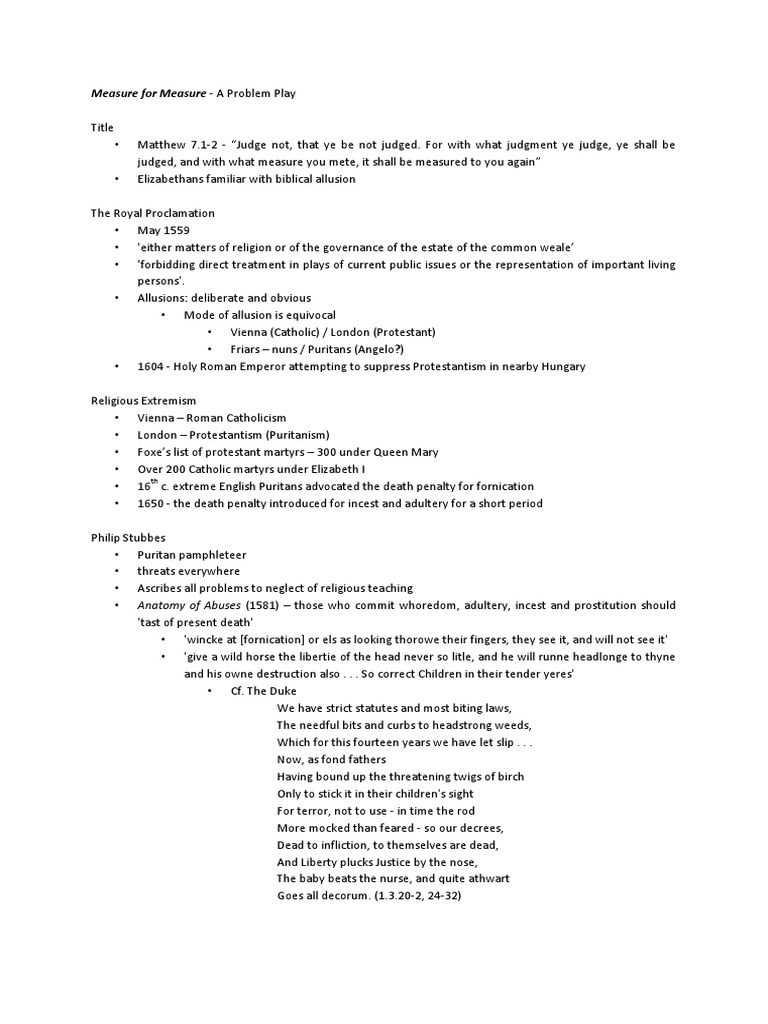 05 - Measure For Measure | PDF