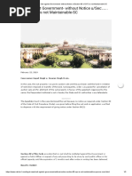 Notice Draft under Section 80 CPC | PDF | Private Law | World Wide Web