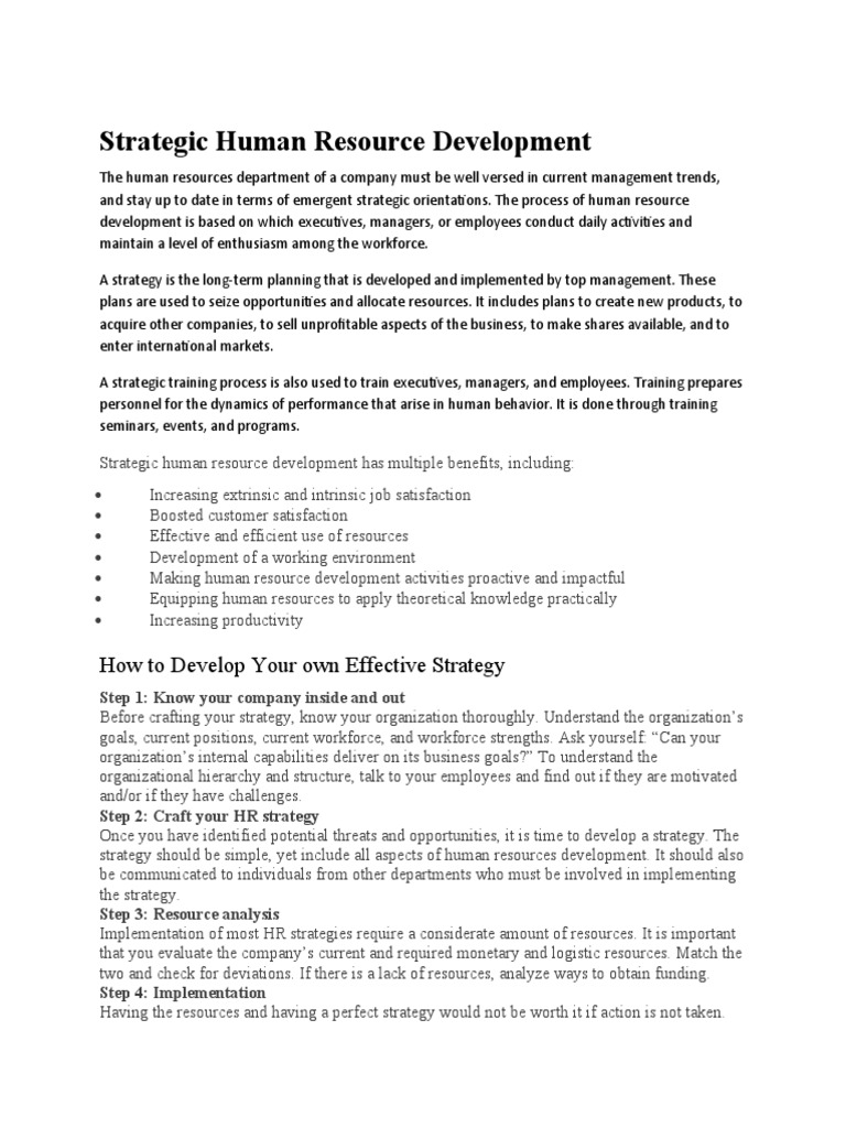 SHRM Module 3 | PDF | Human Resource Management | Human Resources