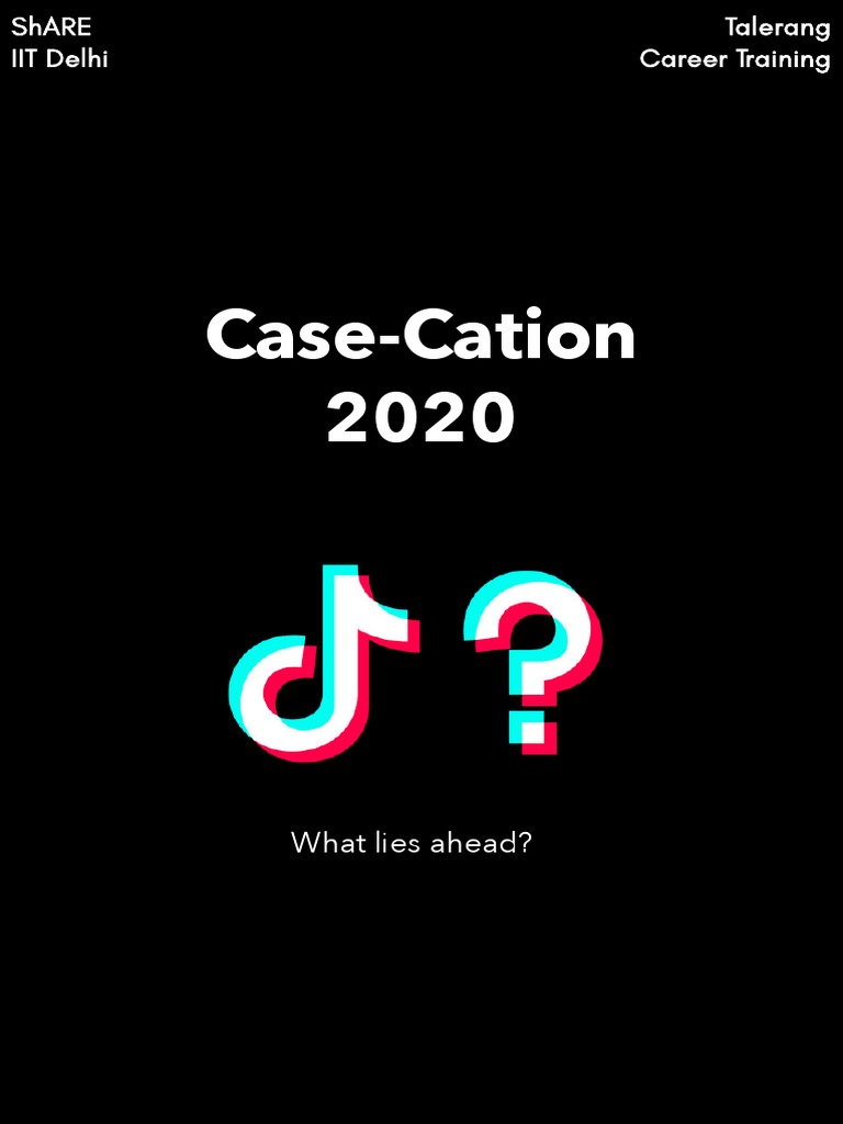 Case-Cation 2020: What Lies Ahead? | PDF | Communication | World Wide Web
