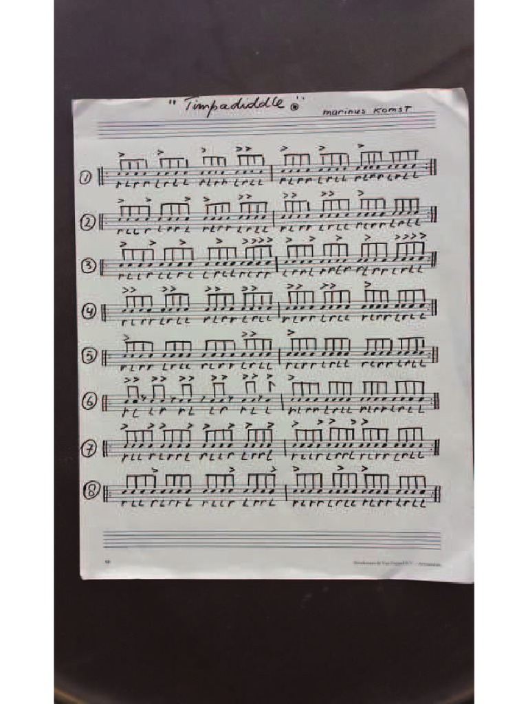 Marinus Komst - Timpadiddle PDF | PDF