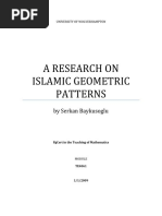 Islamic Patterns | PDF