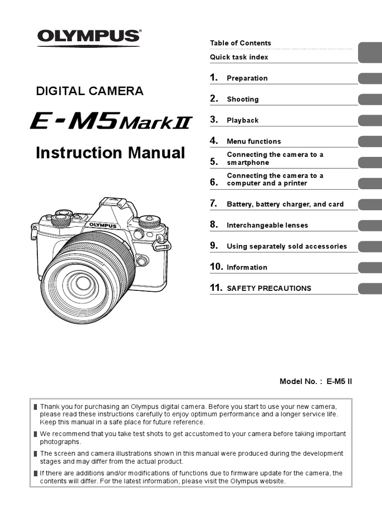 Instruction Manual: Digital Camera | PDF | Digital Camera Modes ...