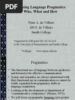CELF 5 Pragmatics Profile | PDF