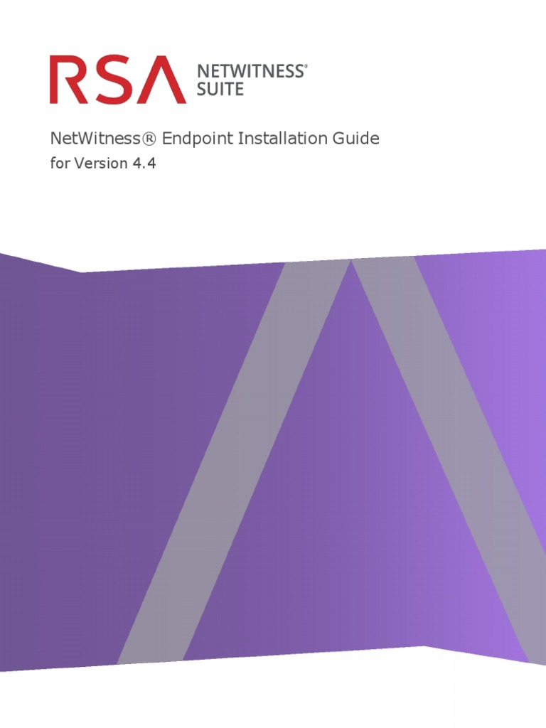 Netwitness® Endpoint Installation Guide: For Version 4.4 | PDF ...