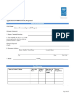 IHS Application Form 2024 | PDF