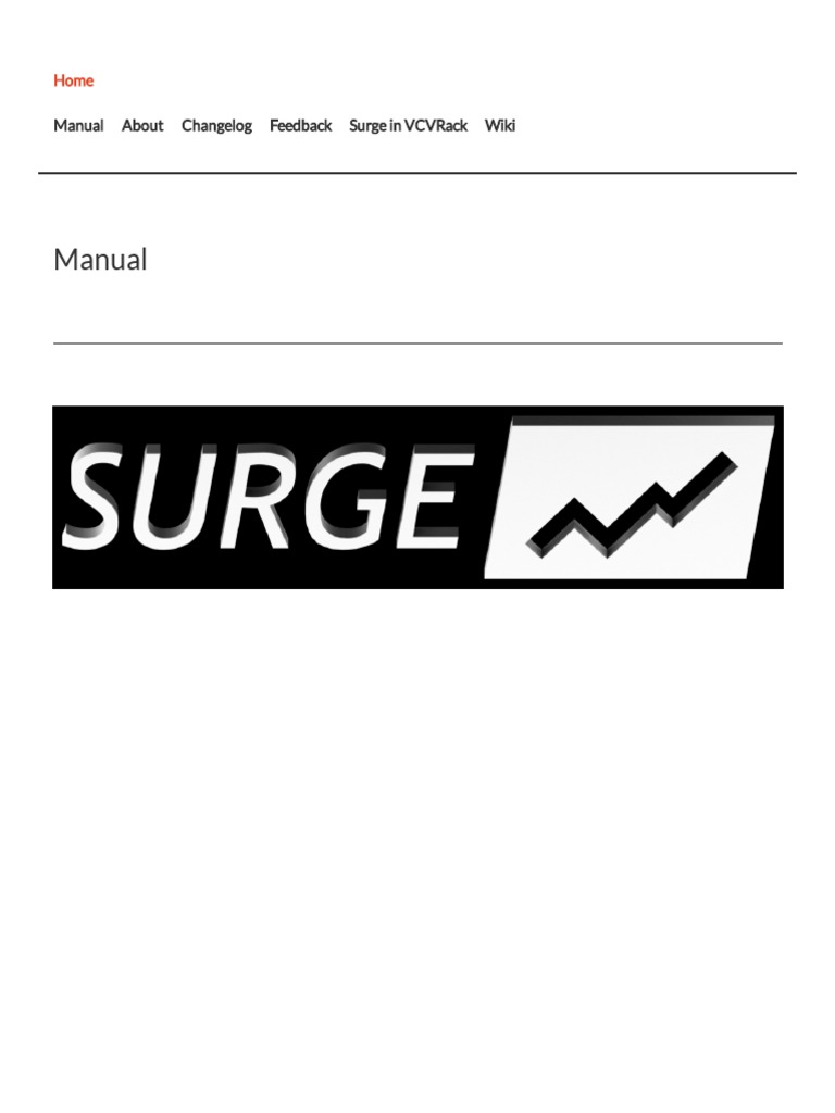 Surge Synthesizer Manual Pdf Synthesizer Mac Os