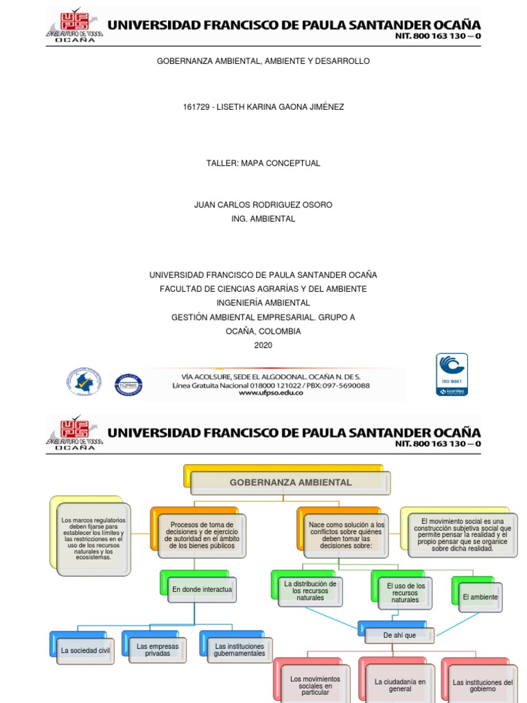 Segundo Mapa Conceptual Empresarial | PDF | Gobernancia | Entorno natural
