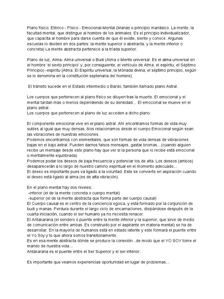 Emilio Carrillo | PDF | Mente | Alma