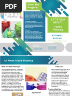 Reproductive System Brochure | PDF | Family Planning | Birth Control